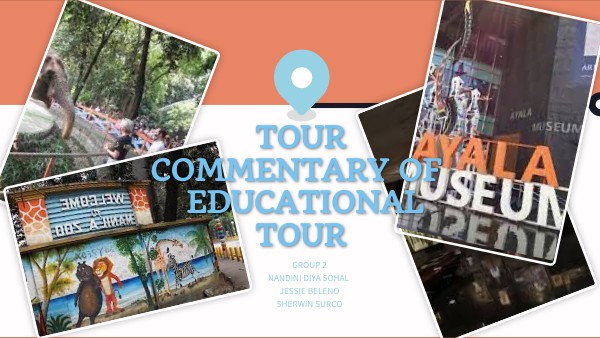 TOUR GUIDE CONDUCTING PRESENTATION