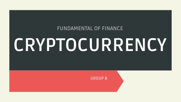 Cryptocurrency