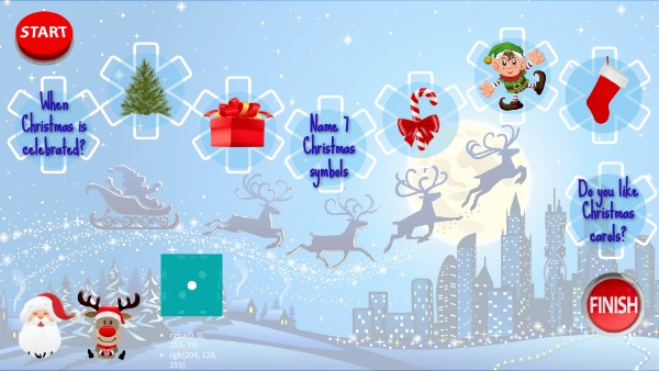 Christmas board game