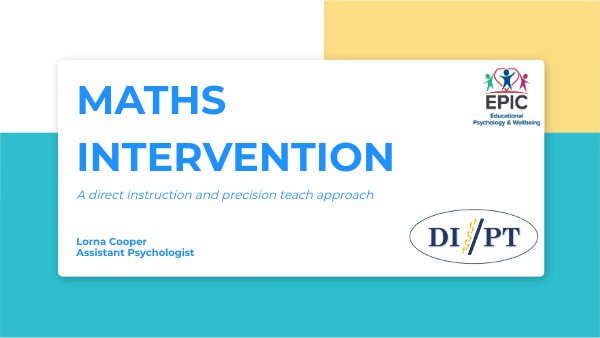 DI/PT Maths Intervention | Genially