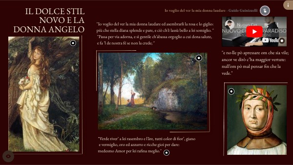 Io voglio del ver la mia donna laudare