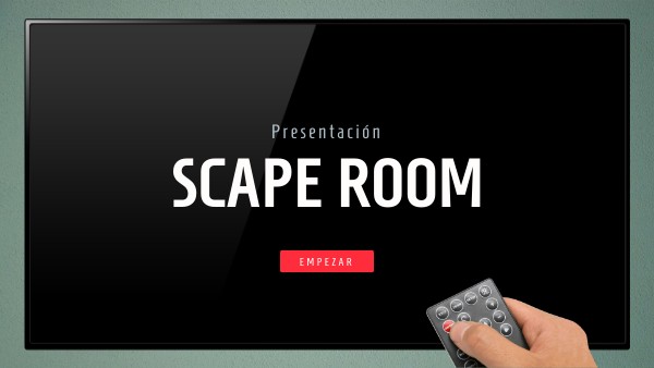PRESENTACIÓN Scape room | Genially