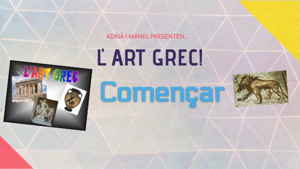 BLUE GEOMETRY PRESENTATION | Genially