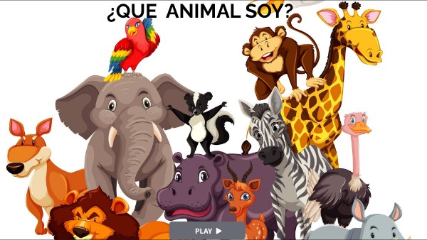 ¿QUE ANIMAL SOY? | Genially