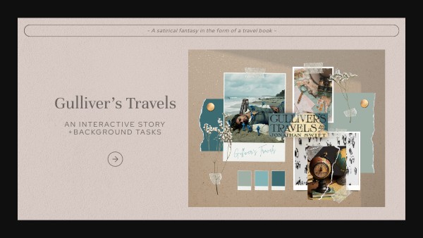 Gulliver's Travels - interactive story | Genially
