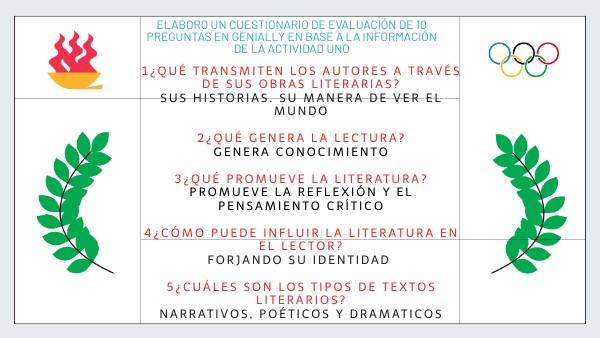 QUIZ JUEGOS OLÍMPICOS