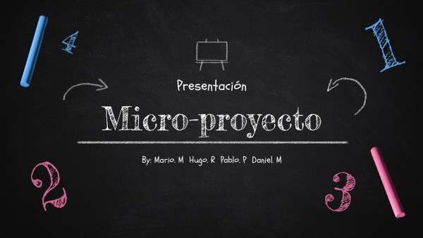 PRESENTACIÓN TIZA Y PIZARRA | Genially