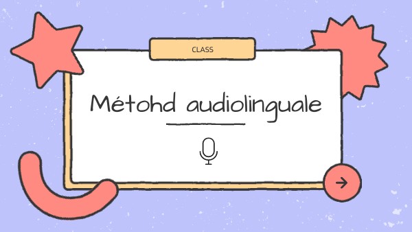 Méthod audiolingual
