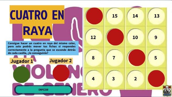 ¡JUGAMOS A CUATRO EN RAYA!