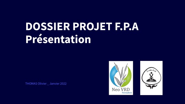 DOSSIER PROJET FPA1 | Genially