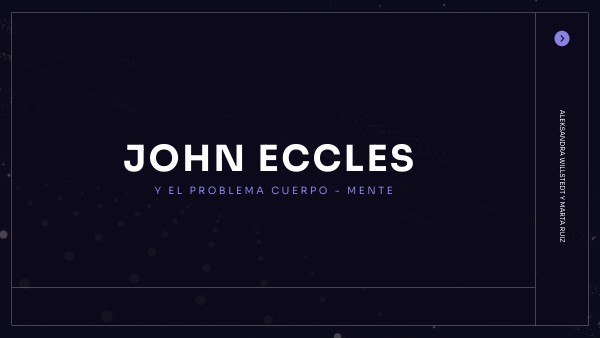 JOHN ECCLES