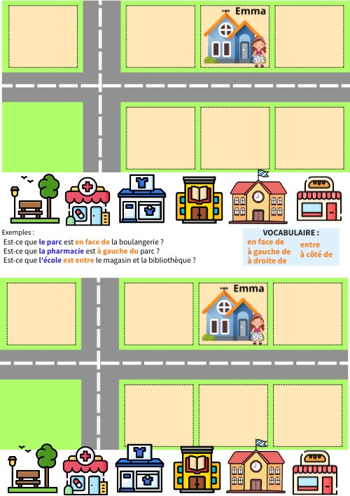 Situer dans l'espace | Genially