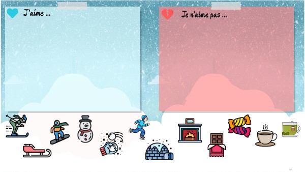 J'aime / Je n'aime pas | Genially