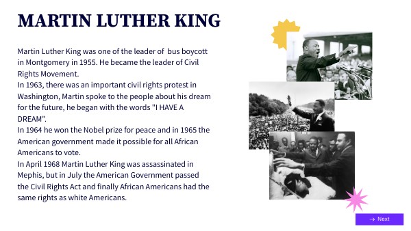 People who made a difference