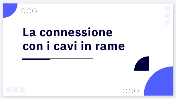 Cavi in rame | Genially