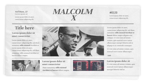 MALCOLM X PRESANTATION | Genially