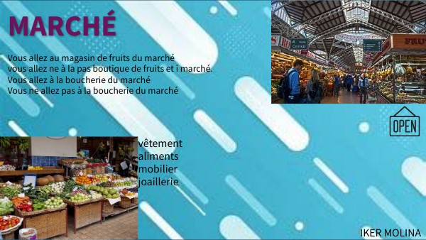 Marché | Genially