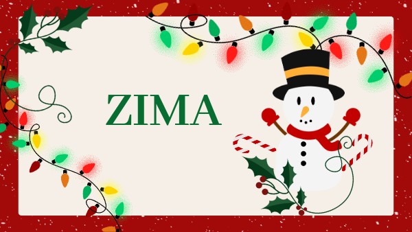 ZIMA | Genially