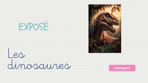 Les dinosaures | Genially