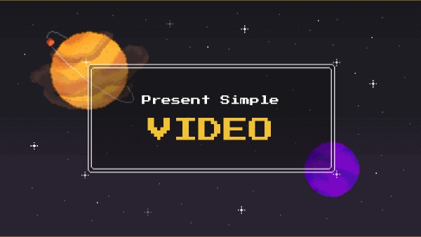 Present Simple Video | Genially