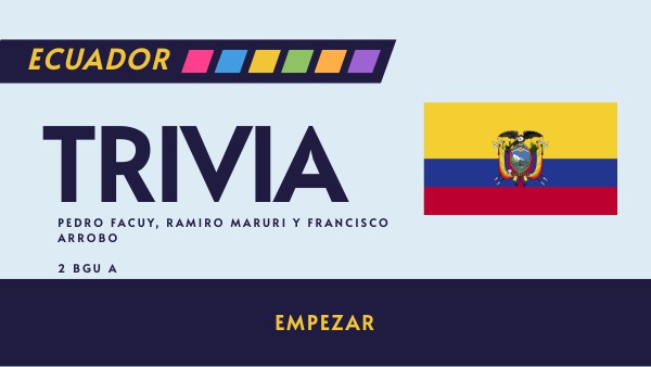 TRIVIA ECUADOR