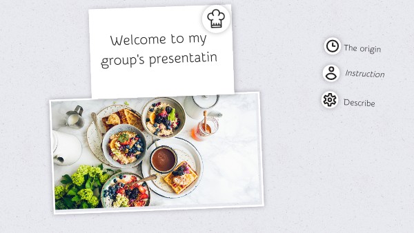 COOKING RECIPE PRESENTATION | Genially