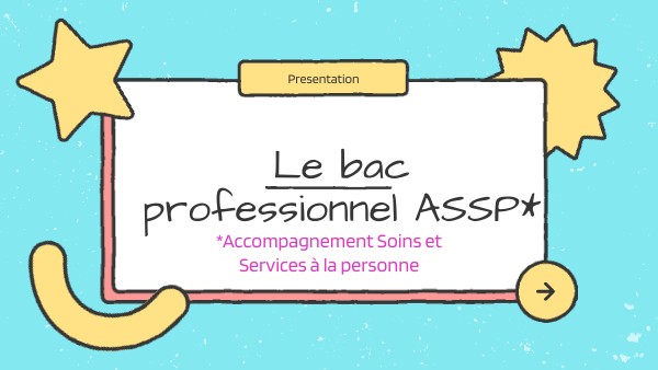 présentation filière ASSP | Genially