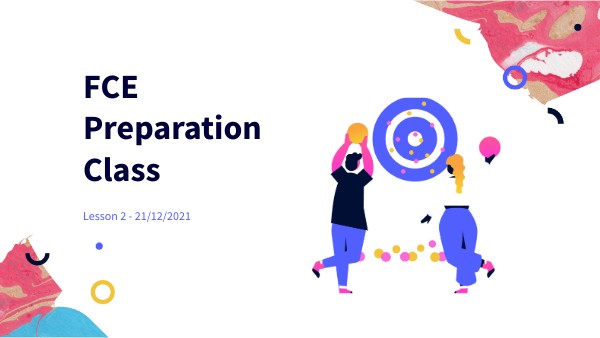 FCE - Lesson 2 | Genially
