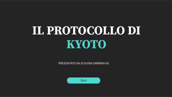 Il protocollo di Kyoto Di Guida Sabrina VG | Genially