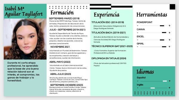 CV COMPACTO | Genially