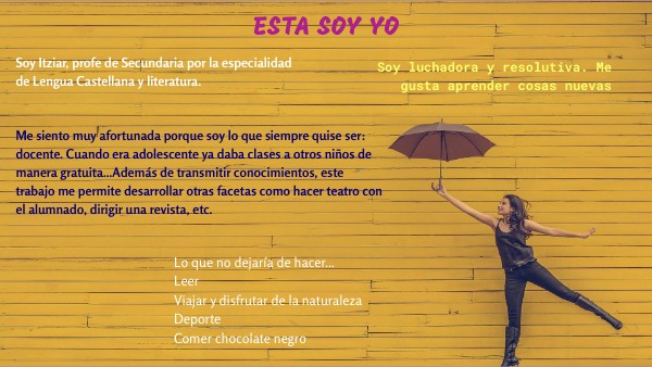 Esta soy yo | Genially