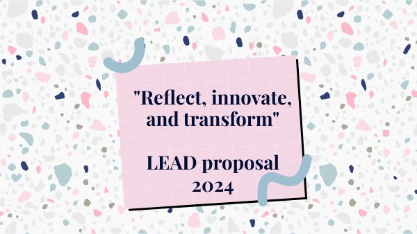 LEAD proposal 2024 | Genially