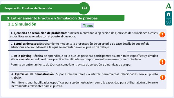 123- 6: SIMULACIÓN DE PRUEBAS | Genially