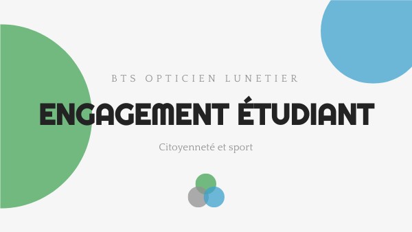 Engagement etudiant | Genially