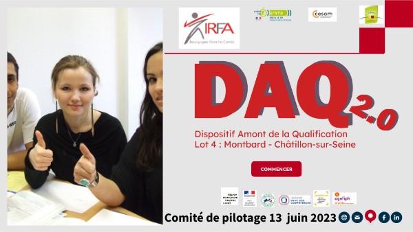 Copil DAQ Lot 4 Juin 2023 IRFA BFC