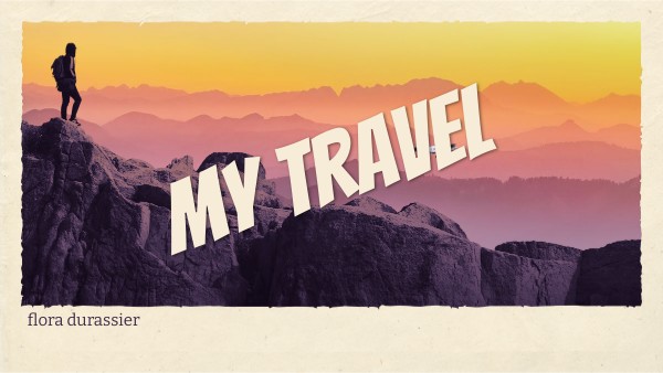 My travel