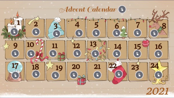 Christmas advent calendar | Genially