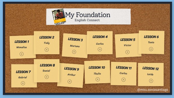 My Foundation - CORKBOARD