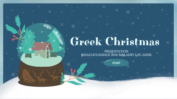 CHRISTMAS GREEKS | Genially