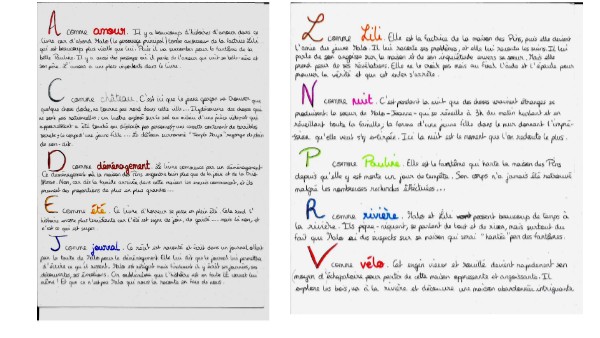 Acrostiches et abédaires