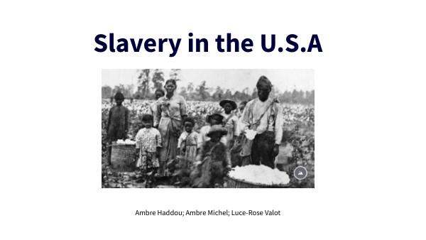 slavery | Genially