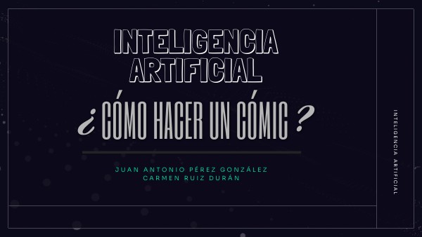 Inteligencia Artificial Para la Creación de Cómics | Genially