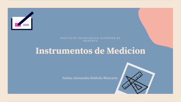 INSTRUMENTOS DE MEDICION | Genially
