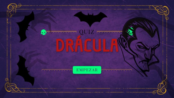 QUIZ DRÁCULA /Cap 20 | Genially