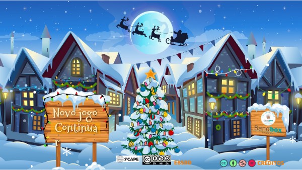 Santa's key template