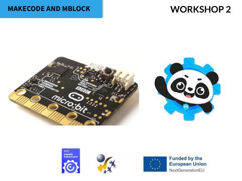 MICROBIT AND MAKECODE - ERASMUS