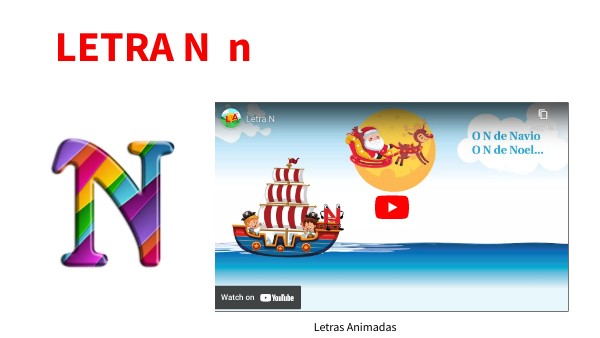 Letra N