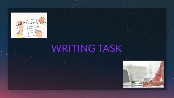 Keep improving my learning skills. Writing Task. 1