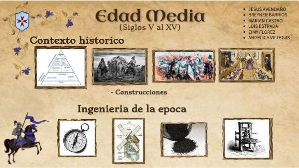 Ingeniería en la Edad Media | Genially
