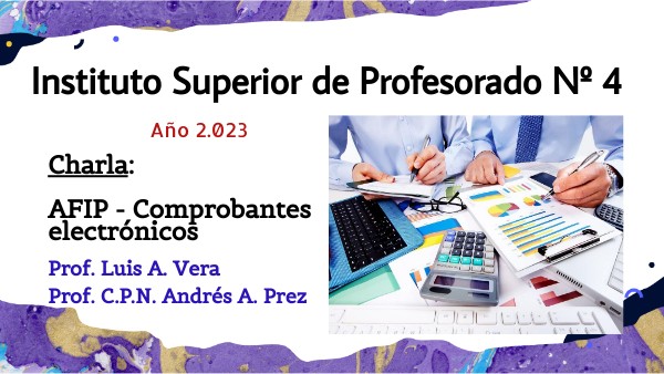 Propedéutico 2023: AFIP - Comprobantes Electrónicos